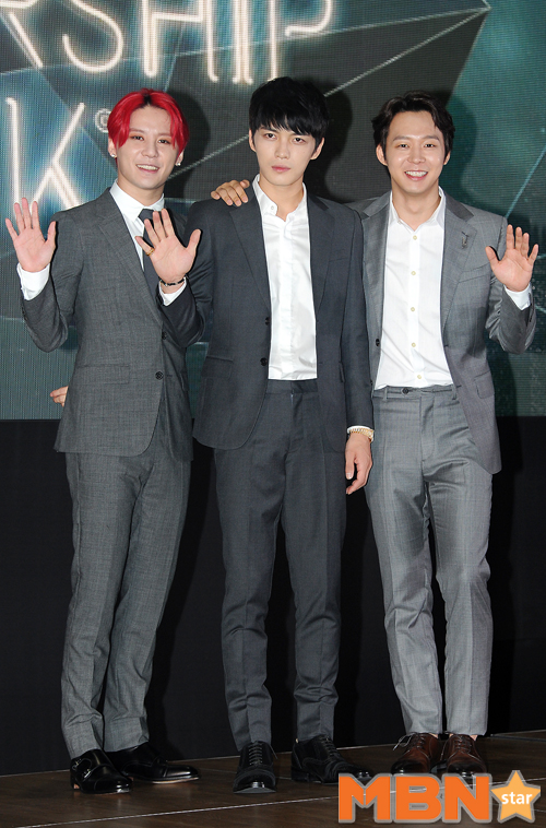 김준수-김재중-박유천, `셋이 뭉쳐 JYJ!` [MBN포토]