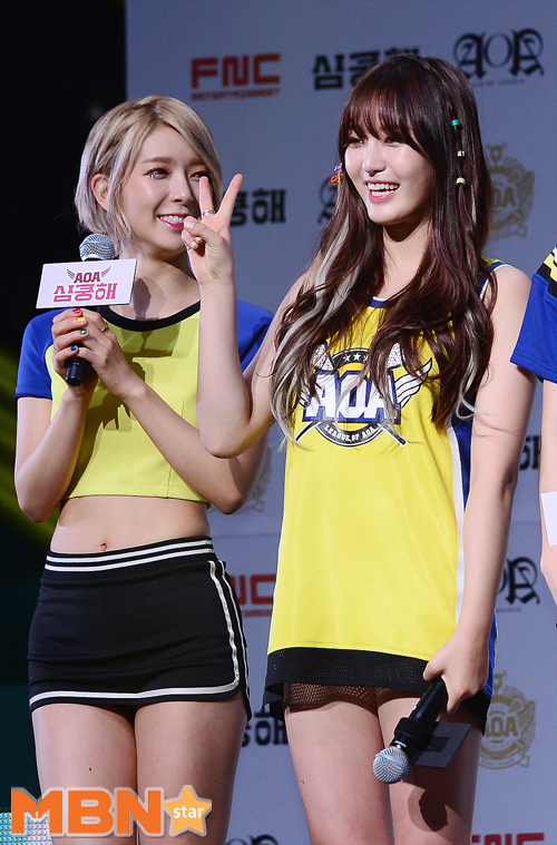 AOA 민아, 스포츠걸로 깜찍 매력 발산