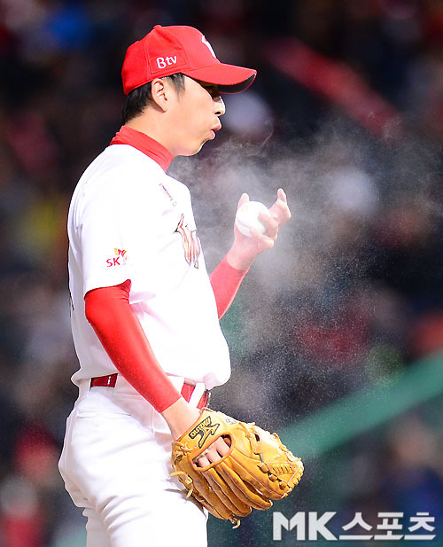 SK 정우람, KBO 16번째 600경기 출장