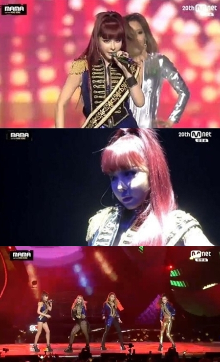 `2015 MAMA` 박봄, 2NE1 무대 등장…YG "깜짝 선물이었다"