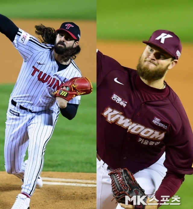 ‘벼랑 끝’ LG 켈리 vs ‘KS 눈앞’ 키움 애플러 PO 4차전 격돌