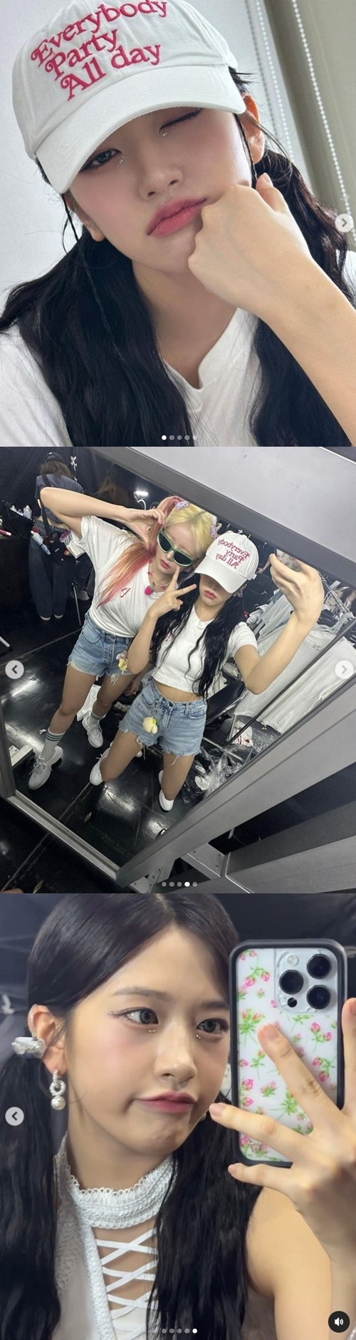 아이브 안유진, 레이와 힙한 예쁨…상큼 과즙미 ‘팡팡’[M+★SNS]