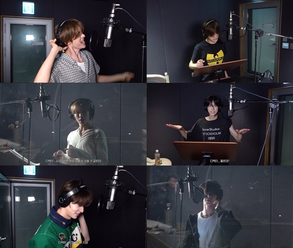 TWS ‘맑은 독기’ ‘OVERDRIVE’ 제작기...녹음 현장 공개