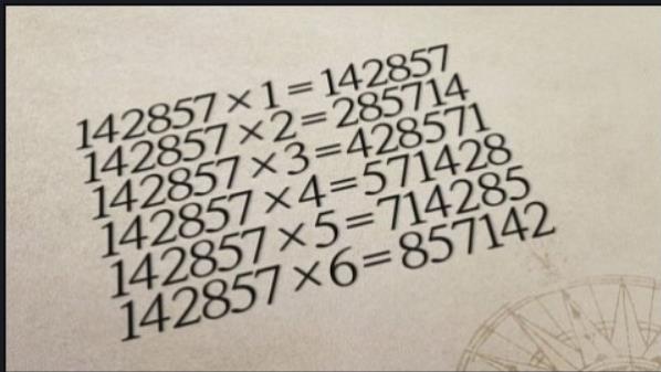 '142857의 비밀' 숫자를 곱해도, 끊어서 더해도… “놀라워!”