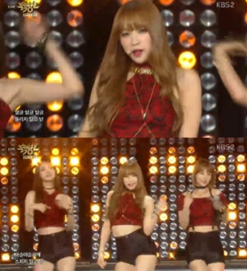 '뮤직뱅크' EXID 역대급 섹시미, AOA 매혹적 퍼포먼스…'대박!'