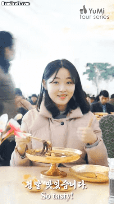 [영상] "둘이 먹다 하나 죽어도"…북 유튜버 유미, 옥류관 선전 나서