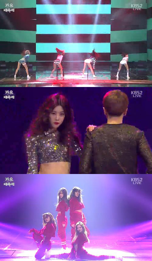 [KBS 가요대축제] AOA부터 걸스데이까지, 아찔한 섹시댄스 대결…‘남심 흔들’