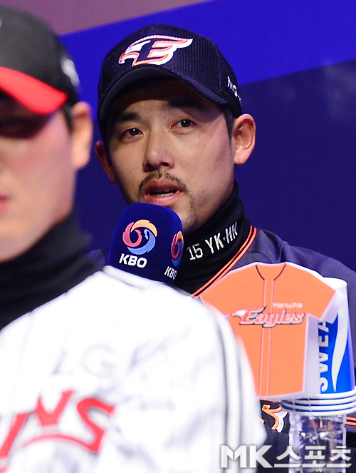 이용규 `우승 공약, 개막전 지정석 쏘겠다` [MK포토]