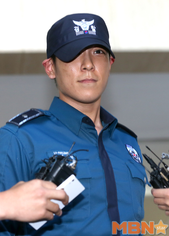 탑 `물의를 일으켜 죄송합니다` [MBN포토]