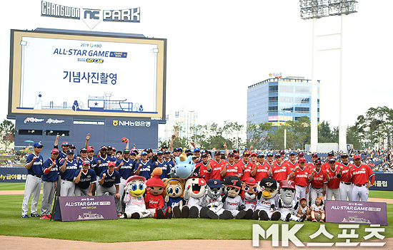 우리가 바로 2019 KBO리그 올스타! [MK포토]