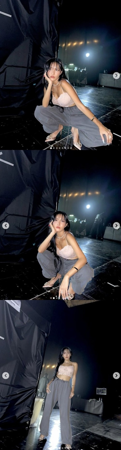 화사, 아찔한 패션 속 글래머스한 볼륨감[M+★SNS] - MBN