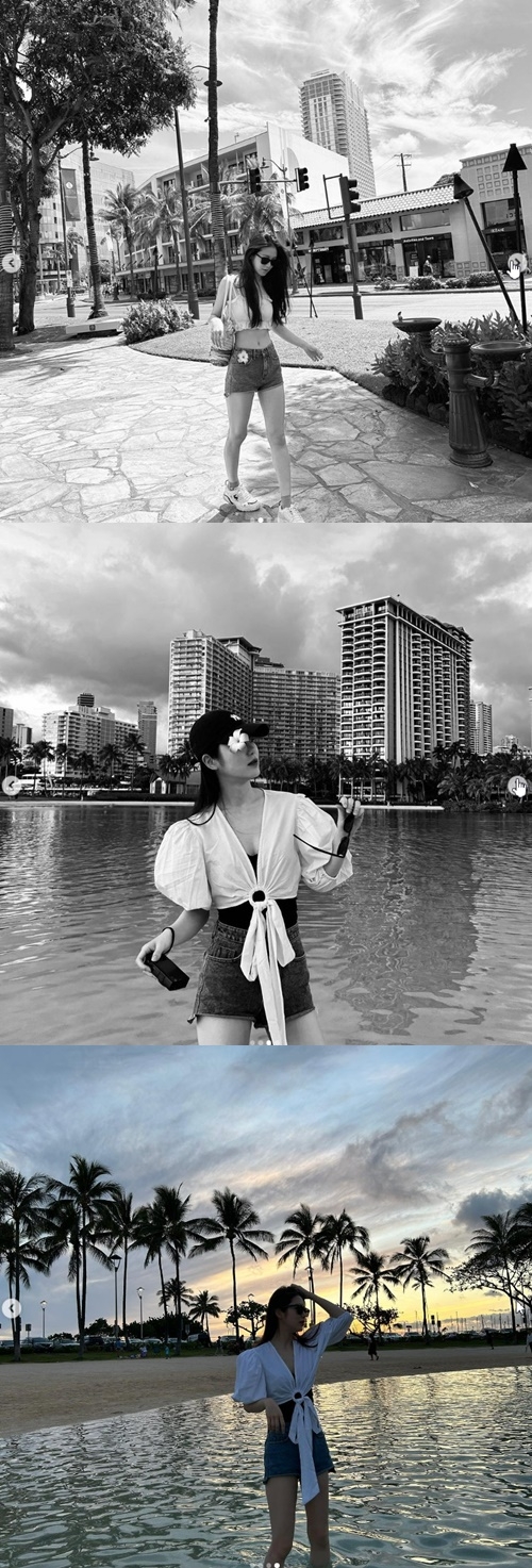 신예은, 깡 마른 몸매...한 줌 허리+가녀린 각선미 [M+★SNS] - MBN