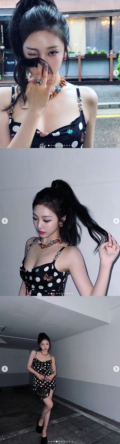 닝닝, 글래머스한 볼륨감+뽀얀 피부로 치명 매력 ‘심쿵’[M+★SNS] - MBN